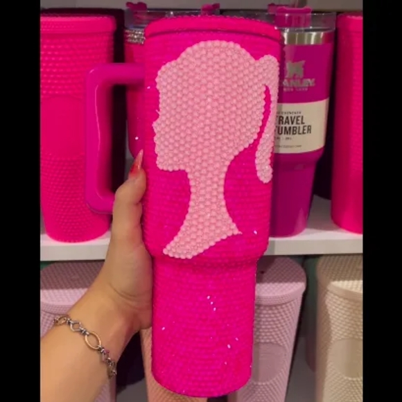 Barbie | Kitchen | Barbie Studded Themed Tumbler | Poshmark